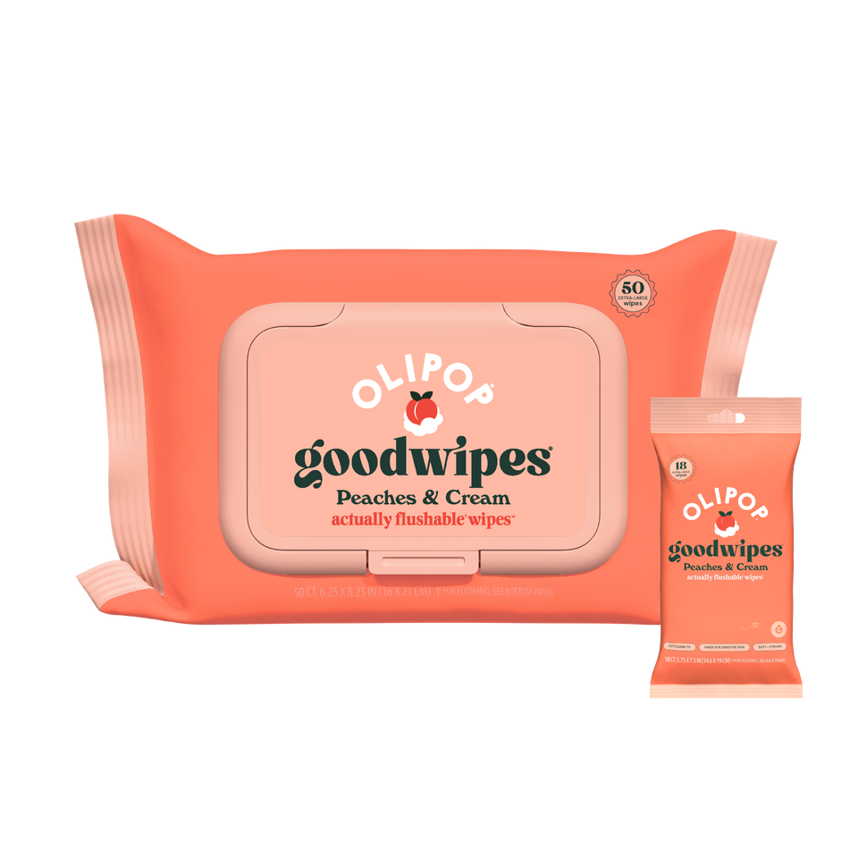 goodwipes. Actually Flushable Wipes®